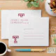 Temple University | Temple T Envelope | Zazzle