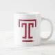 Temple University | Temple T Giant Coffee Mug | Zazzle