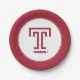 Temple University | Temple T Paper Plates | Zazzle