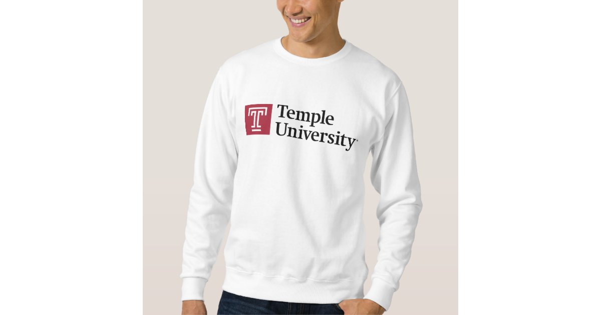 Temple University | Temple University Wordmark Sweatshirt | Zazzle