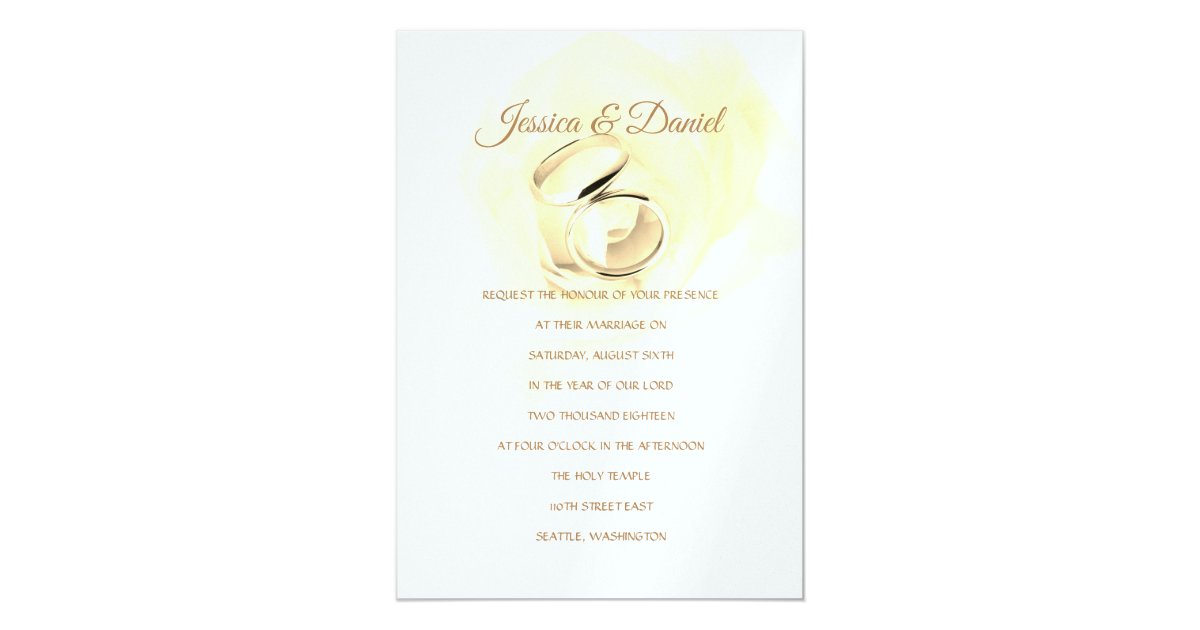 Temple Wedding Invitation | Zazzle.com