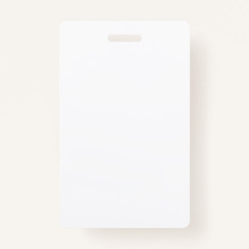 Temporary Employee Badge with your Logo - Dark Red | Zazzle
