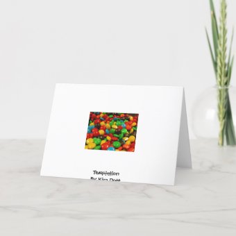 Temptation Card | Zazzle