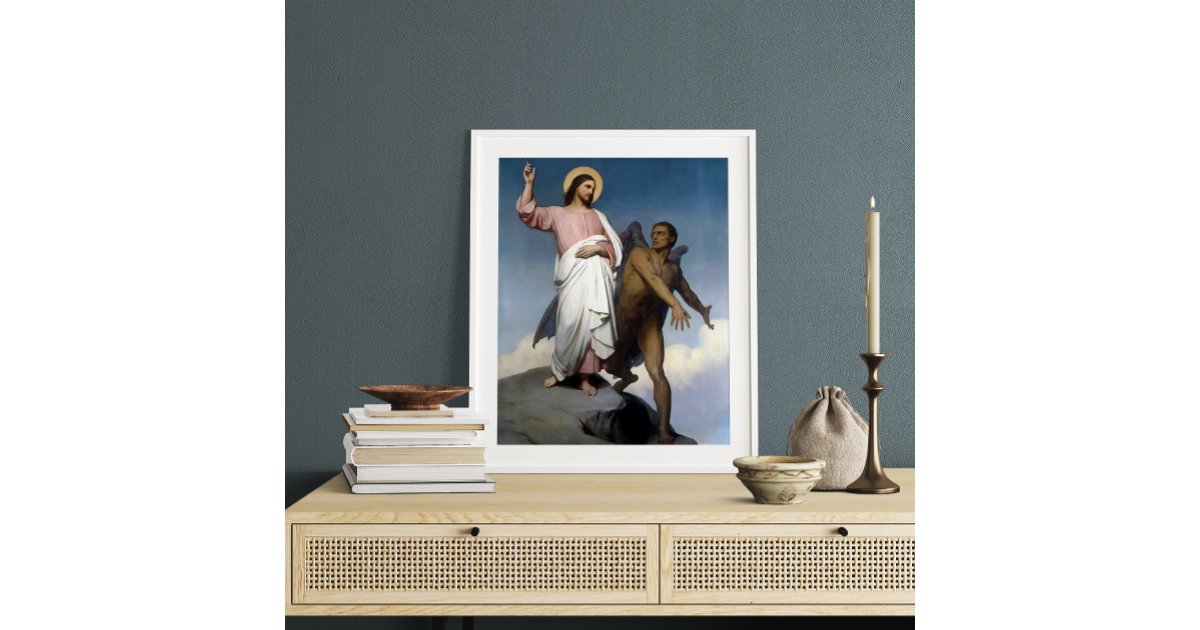Temptation of Christ Poster | Zazzle