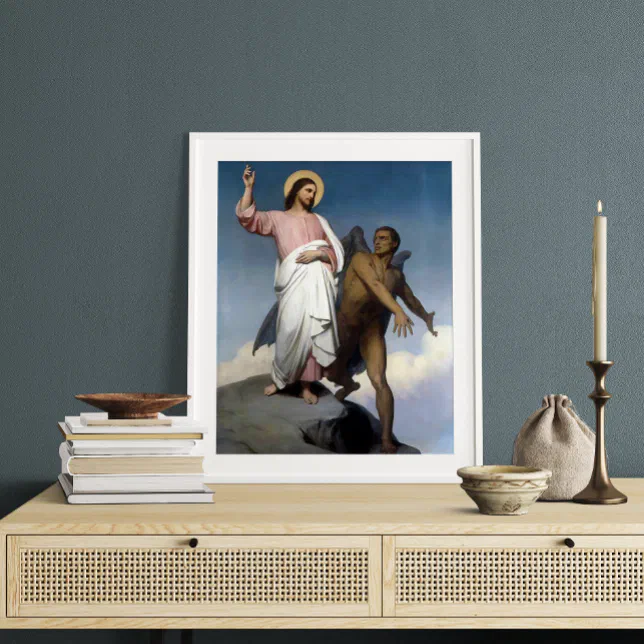 Temptation of Christ Poster | Zazzle