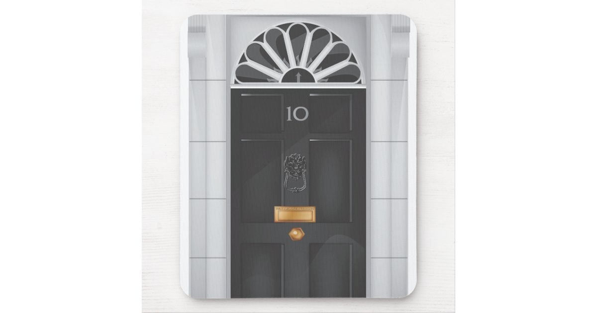 Ten Downing Street Door Mouse Pad | Zazzle