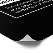 Tenacity - Element Of Success - Motivational Poster | Zazzle