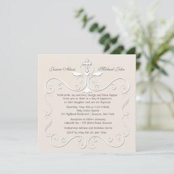 Tender Heart Religious Invitation | Zazzle