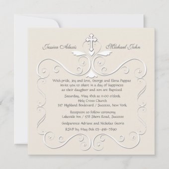 Tender Heart Religious Invitation | Zazzle
