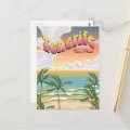 Tenerife beach Holiday poster Postcard | Zazzle