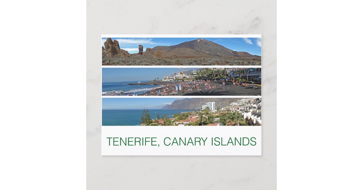 Tenerife Postcard | Zazzle