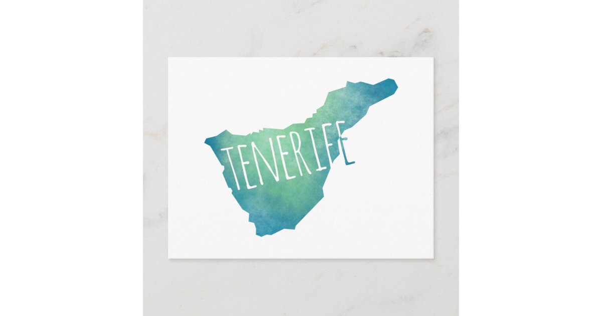 Tenerife Postcard | Zazzle