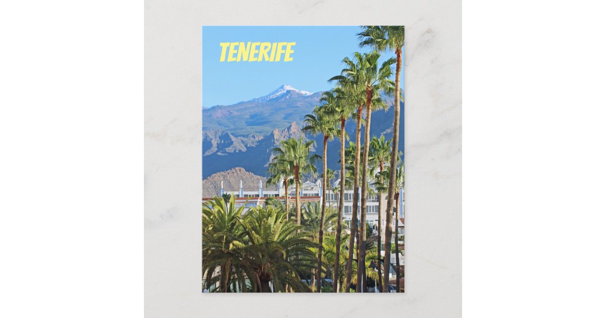 Tenerife Postcard! Postcard | Zazzle