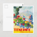 Tenerife Spain vintage travel postcard | Zazzle