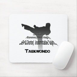 Tenets of Tae Kwon Do Mouse Pad | Zazzle