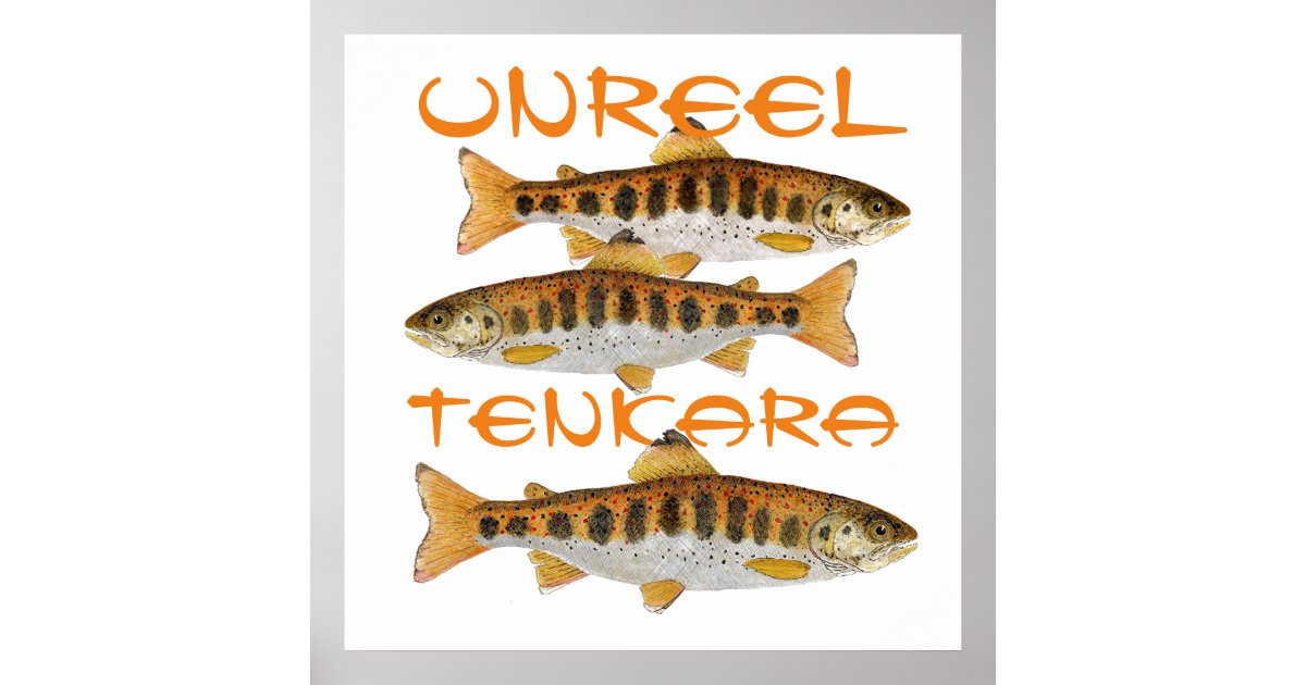 Tenkara Art Poster | Zazzle