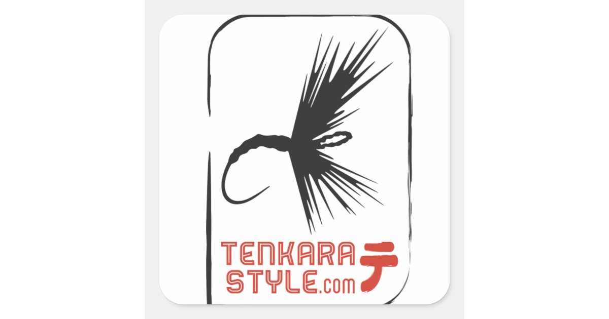 Tenkara Style sticker | Zazzle