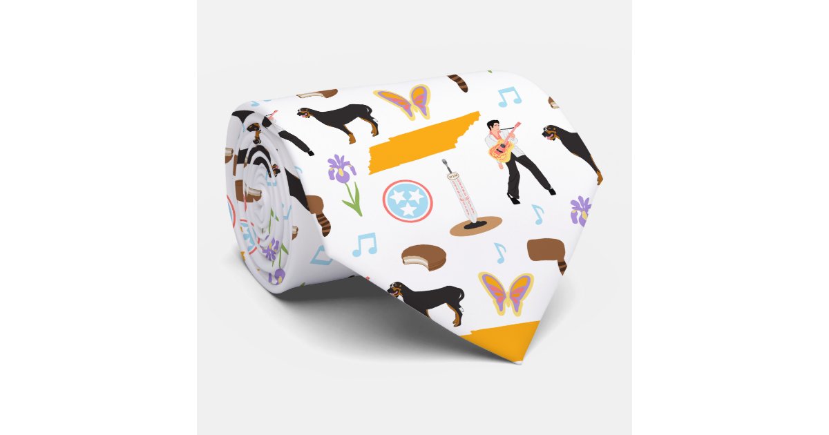 Tennessee Icons Neck Tie | Zazzle