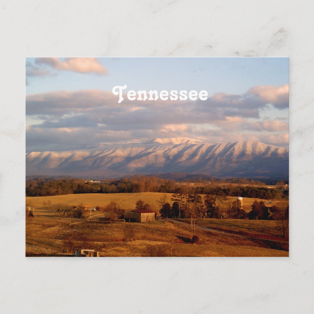 Tennessee Landscape Postcard | Zazzle