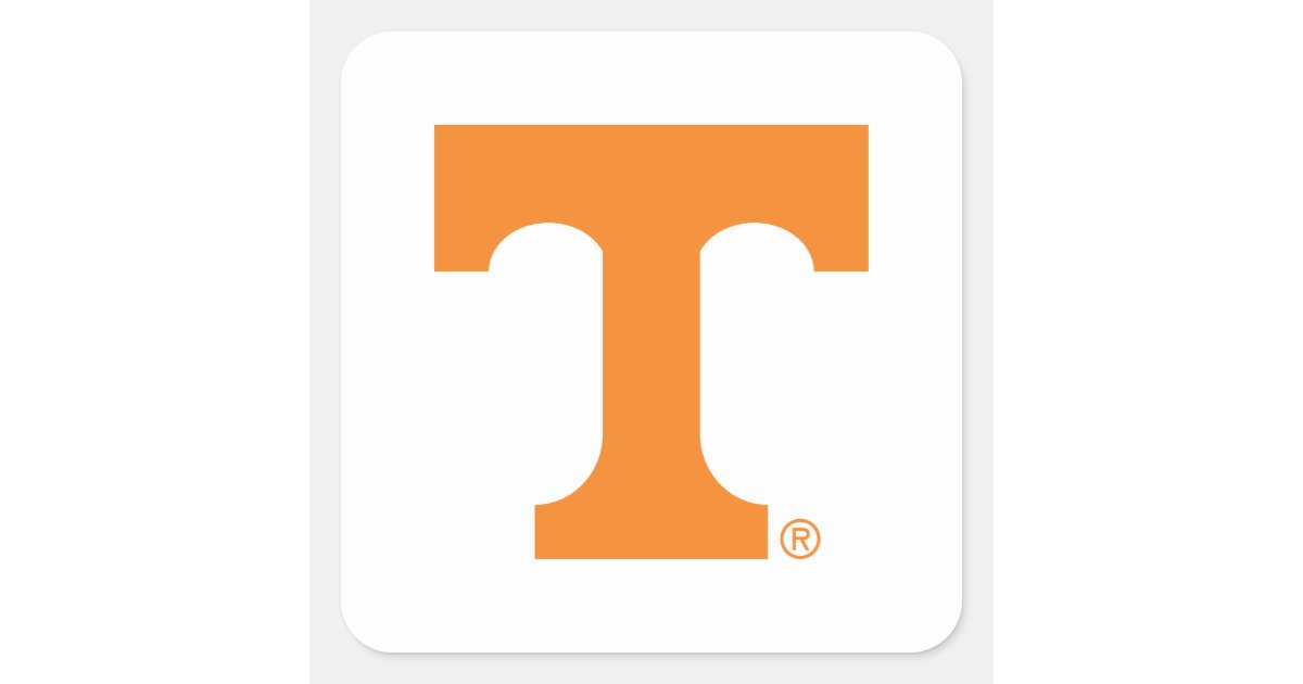 Tennessee Power T Square Sticker | Zazzle