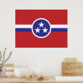 Tennessee State Flag Poster | Zazzle