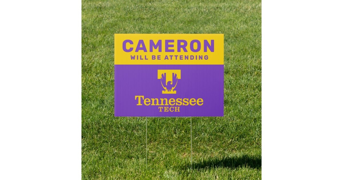 Tennessee Tech Sign | Zazzle