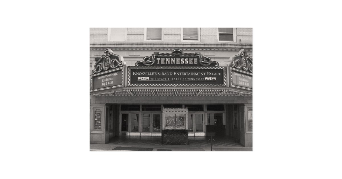 Tennessee Theatre Postcard | Zazzle.com