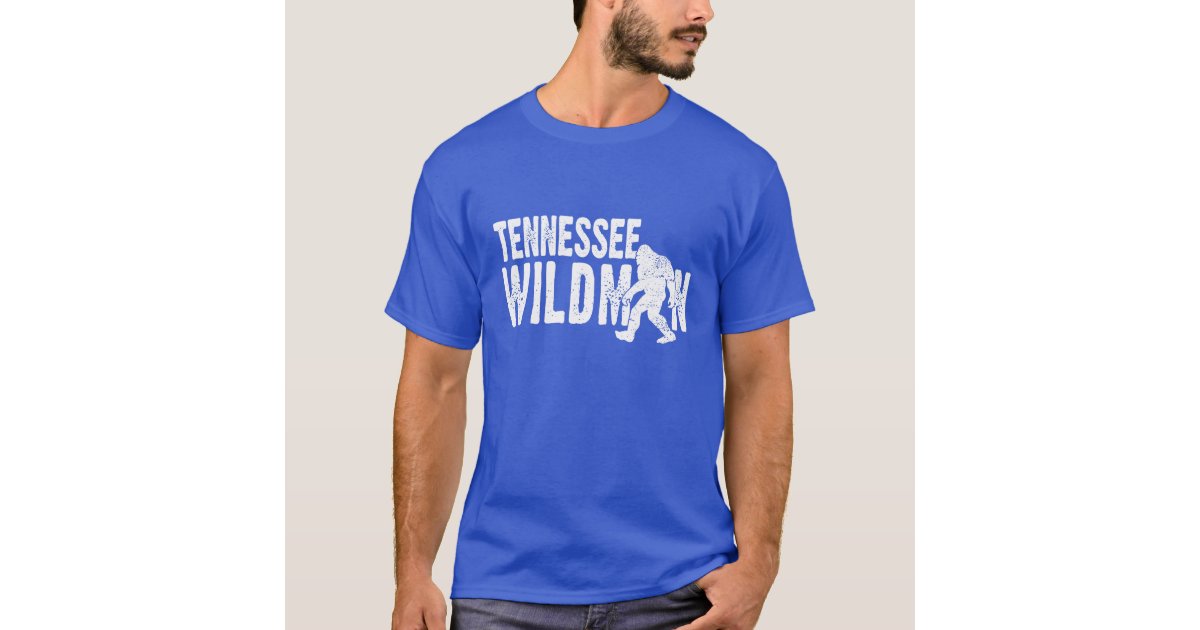 Tennessee Wildman T-shirt | Zazzle