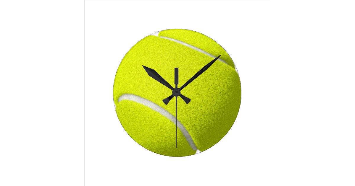 Tennis Ball Clock | Zazzle.com