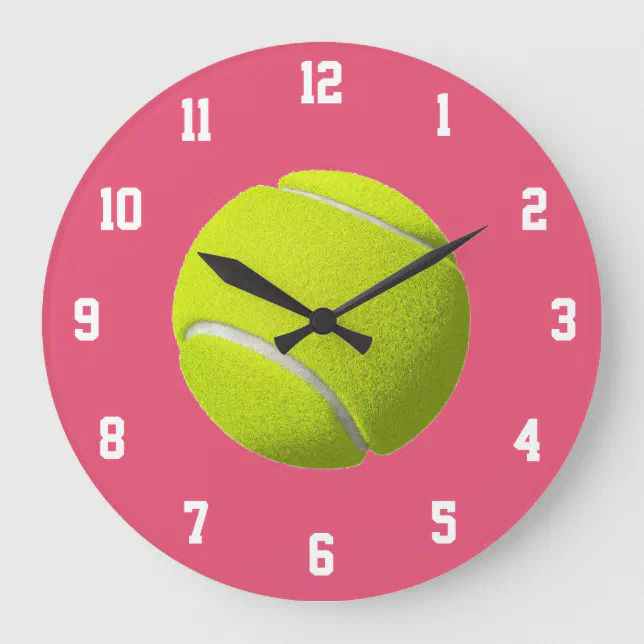 Tennis Ball Clock | Zazzle