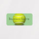 Tennis Ball Design Name Labels | Zazzle