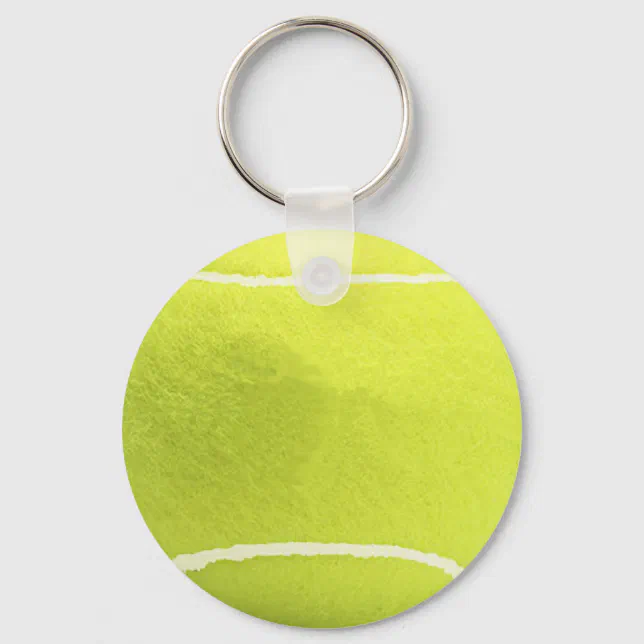 Tennis Ball Key Chain | Zazzle