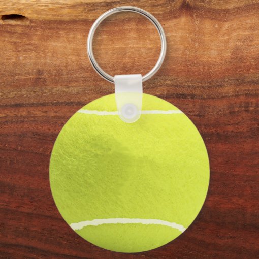 Tennis Ball Key Chain | Zazzle