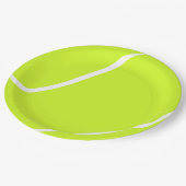 Tennis Ball Paper Party Plates | Zazzle
