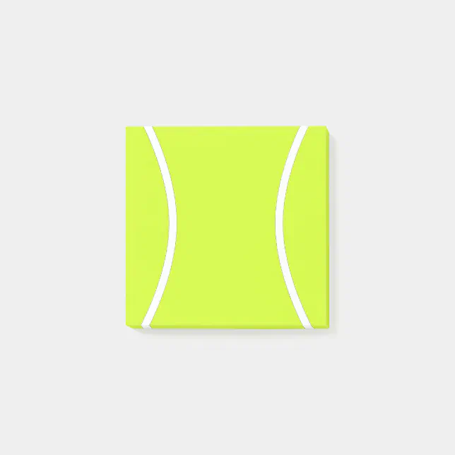 Tennis Ball Player or Coach Post-it® Notes Notepad | Zazzle