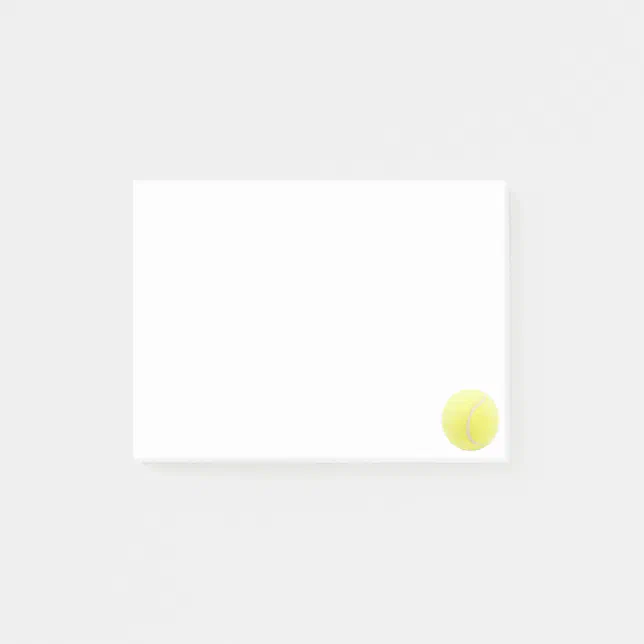Tennis Ball Post-it Notes | Zazzle