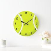 Tennis Ball Sport Wall Clock | Zazzle