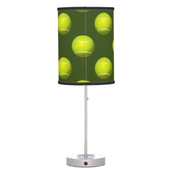 Tennis Ball Sports Table Lamp | Zazzle
