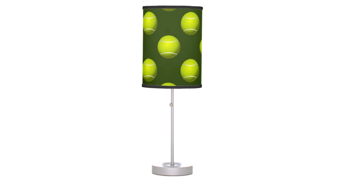 Tennis Ball Sports Table Lamp | Zazzle