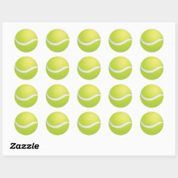 Tennis Ball Sticker | Zazzle