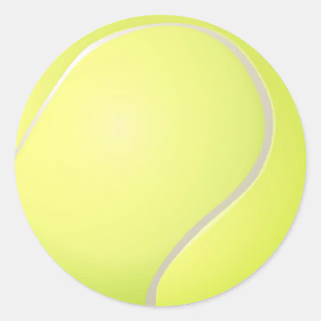 Tennis Ball Sticker | Zazzle
