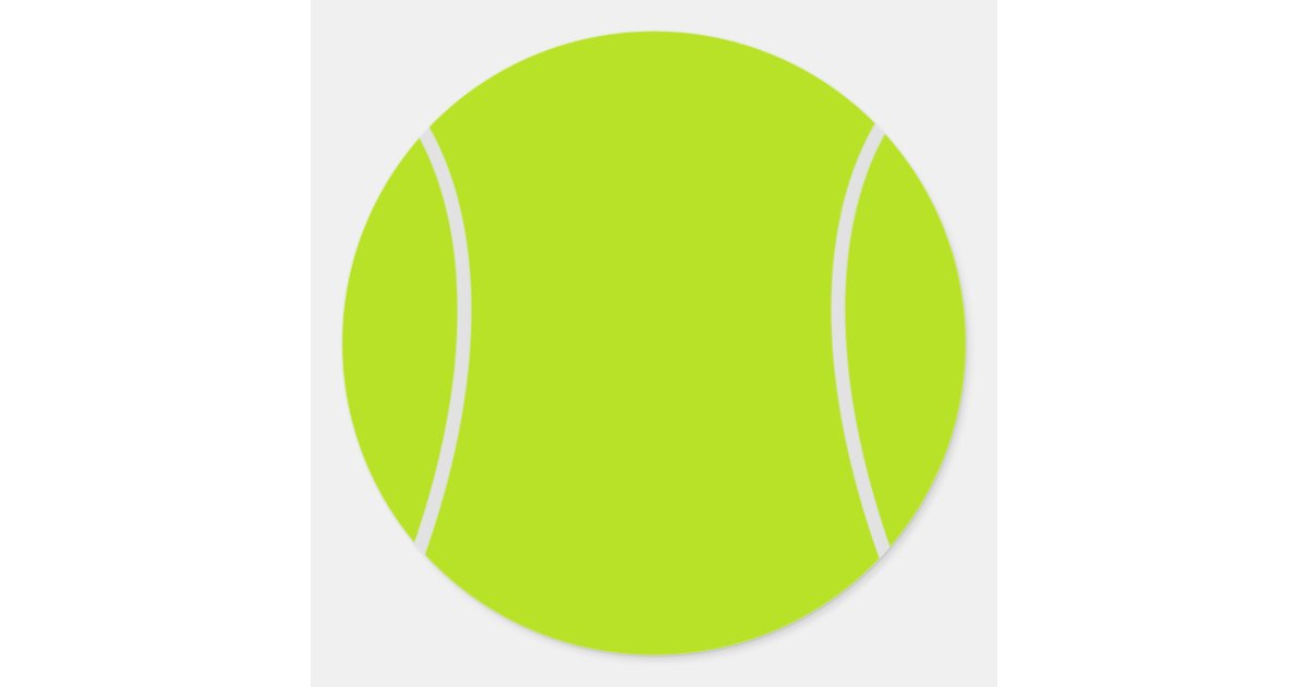 Tennis Ball stickers | Zazzle