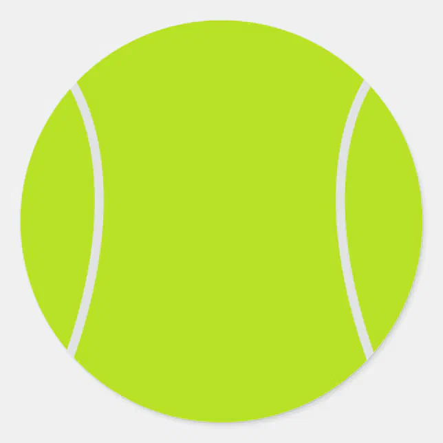Tennis Ball stickers | Zazzle