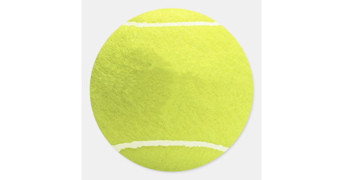 Tennis Ball Stickers | Zazzle