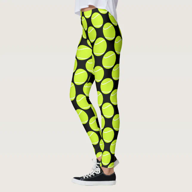 Tennis Ball Tennis Player Compression Pants | Zazzle