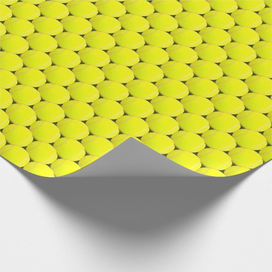 Tennis Ball Wrapping Paper | Zazzle.com
