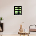Tennis Balls Emotions Poster | Zazzle