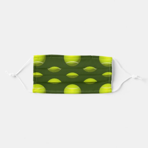 Tennis Balls Sports Face Mask | Zazzle