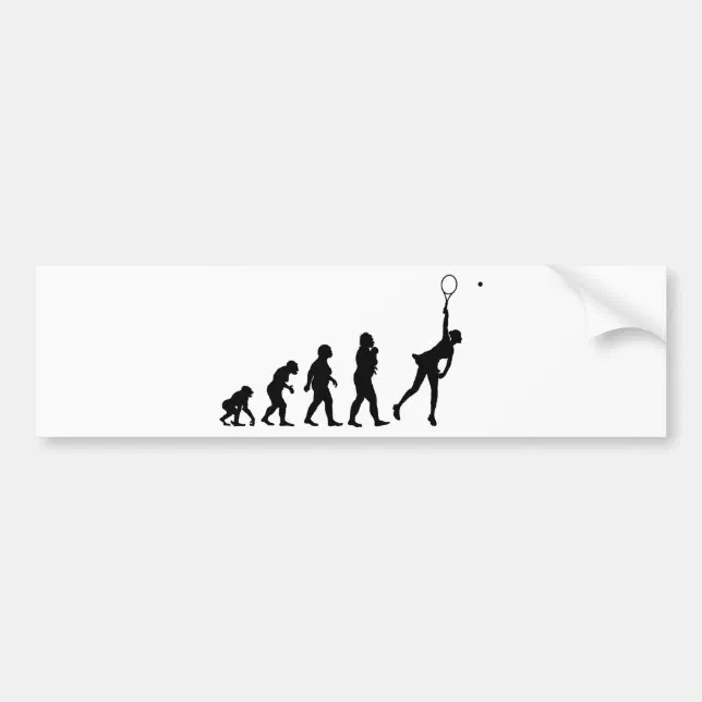 Tennis Bumper Sticker | Zazzle