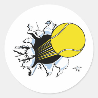 Tennis Stickers | Zazzle